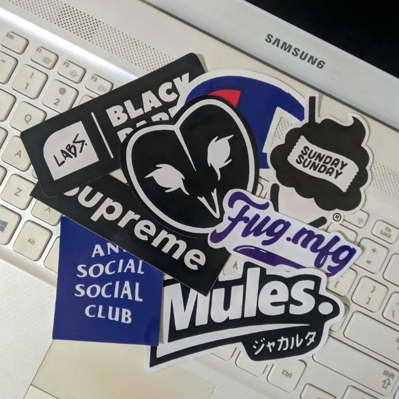Jual STICKER LOGO BRANDED DISTRO PREMIUM BAHAN GRAFTAC | Shopee Indonesia