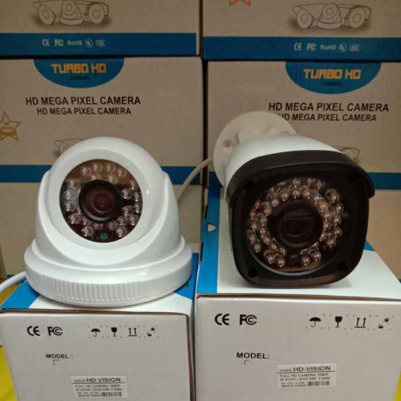 Jual CCTV HD TURBO INDOOR / OUTDOOR 5MP 1080P FULL HD | Shopee Indonesia