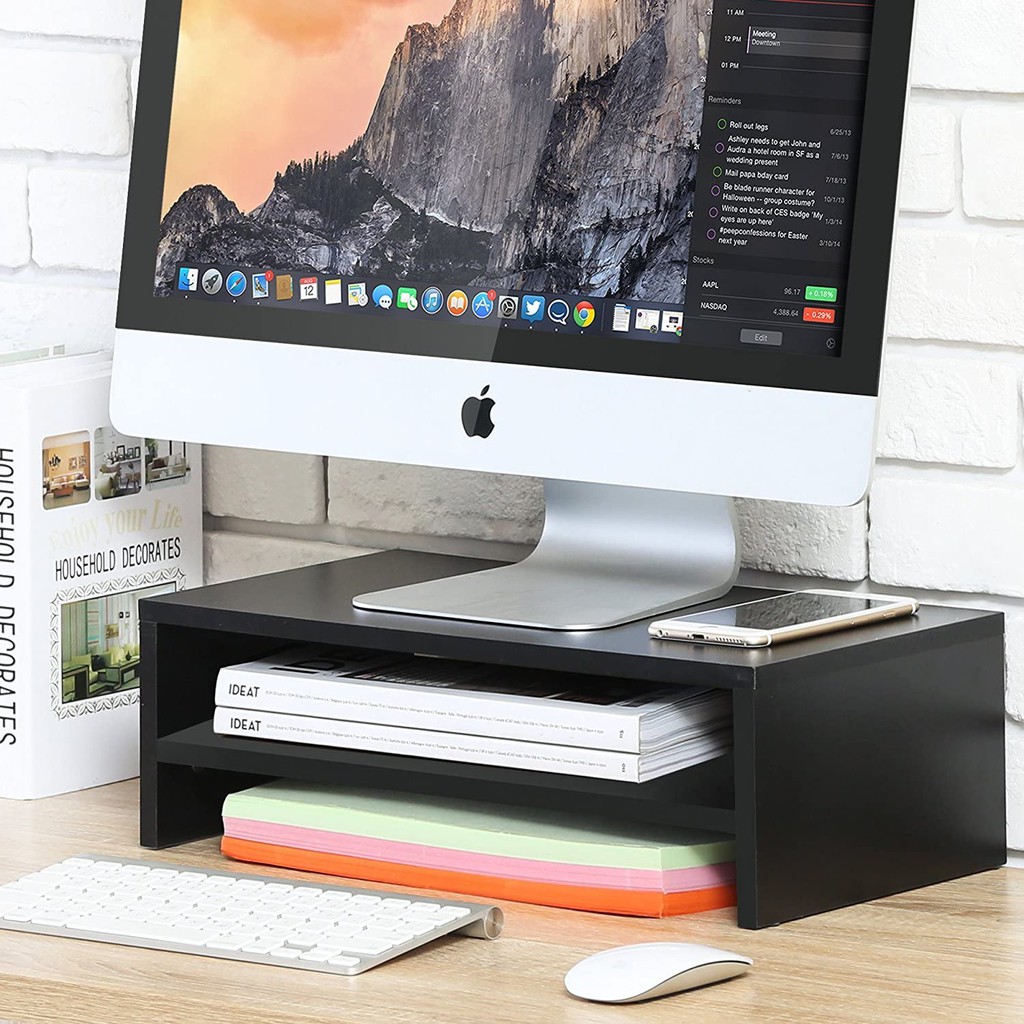 Jual Meja Monitor / Stand Monitor Bahan Multiplek / MDF | Shopee Indonesia