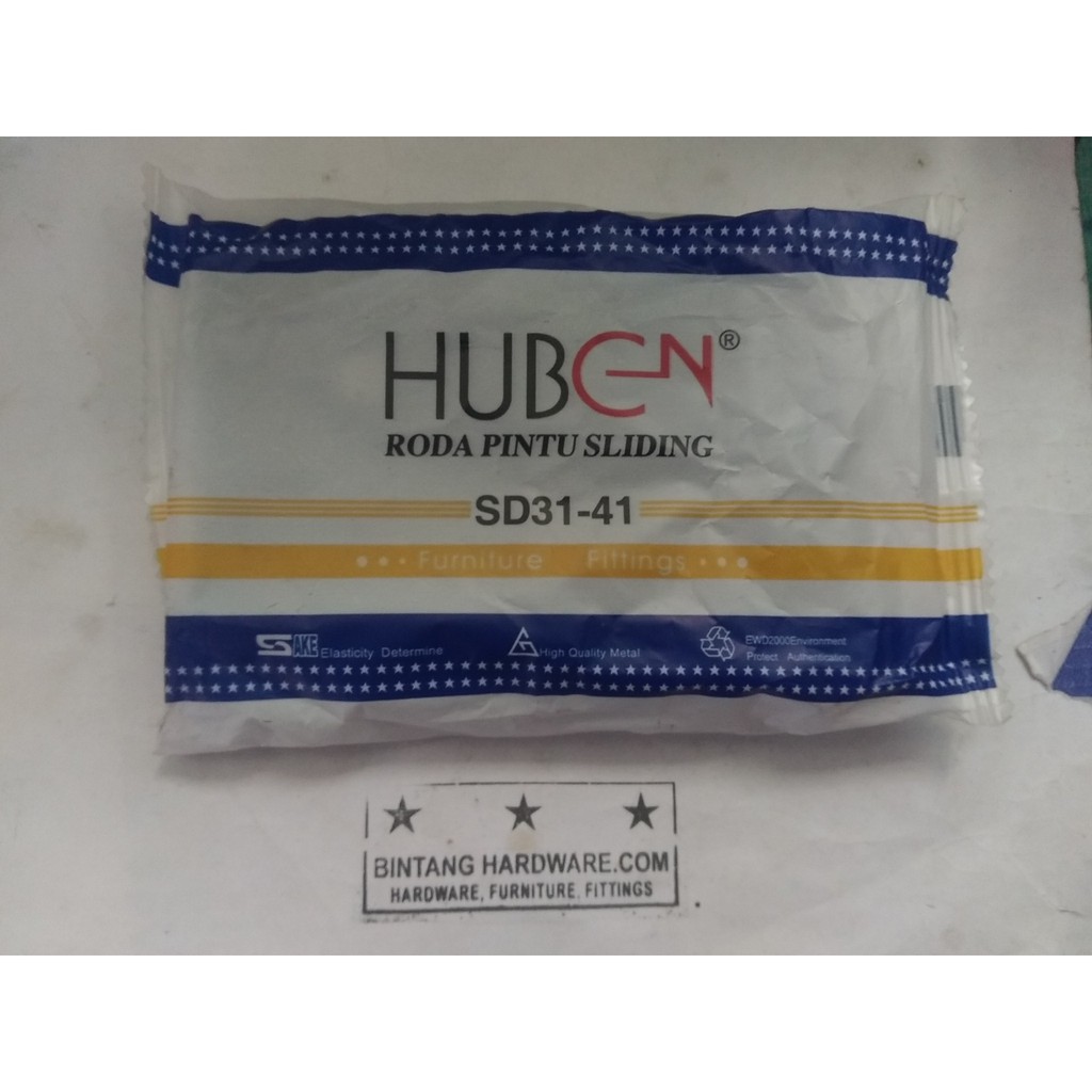 Jual Roda Huben SD 3141 Roda Pintu Geser Sliding Door Sorong Plastik ...