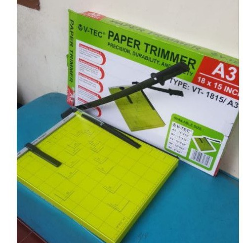 Jual Mesin Alat Pemotong Potong Kertas A3 V-Tec Paper Trimmer VT-815/A3 ...