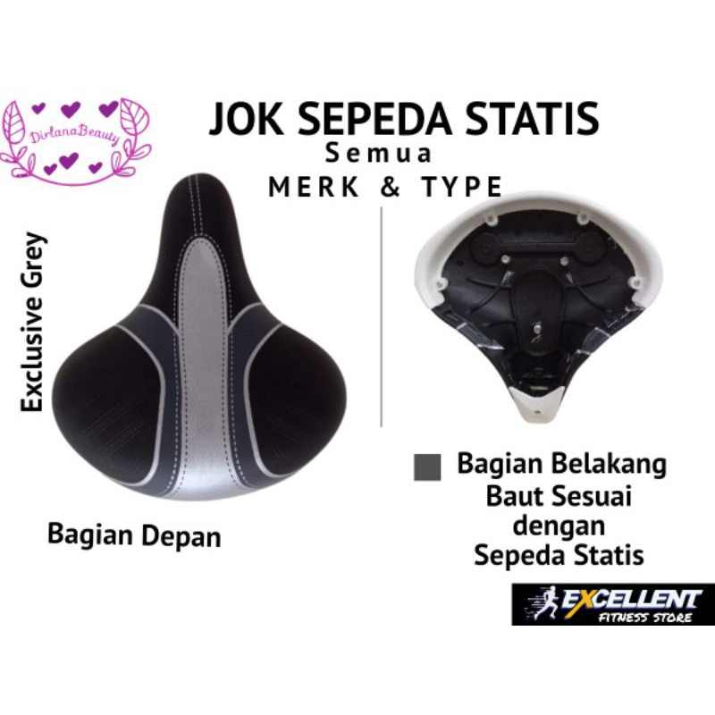 Jual JOK SEDEL SEPEDA STATIS FITNES PLATINUM MAGNETIK BIKE ORBITREK ...