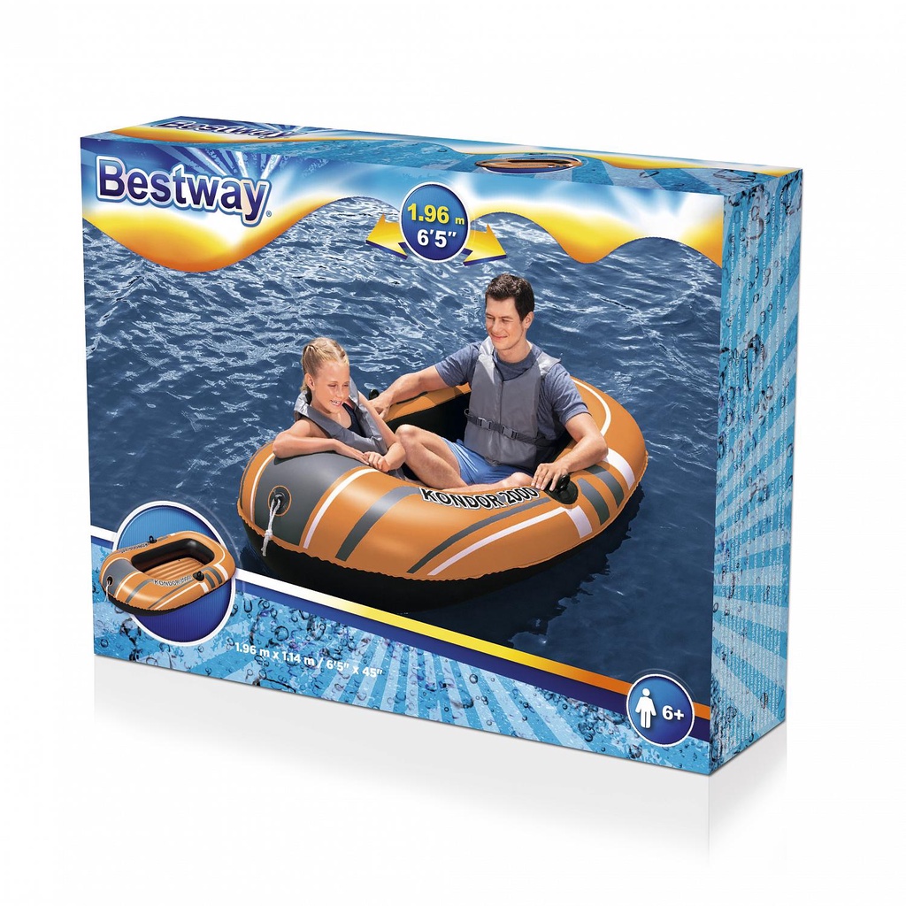 Jual Bestway Perahu Angin C2000 Perahu Karet Perahu Mancing Inflatable ...