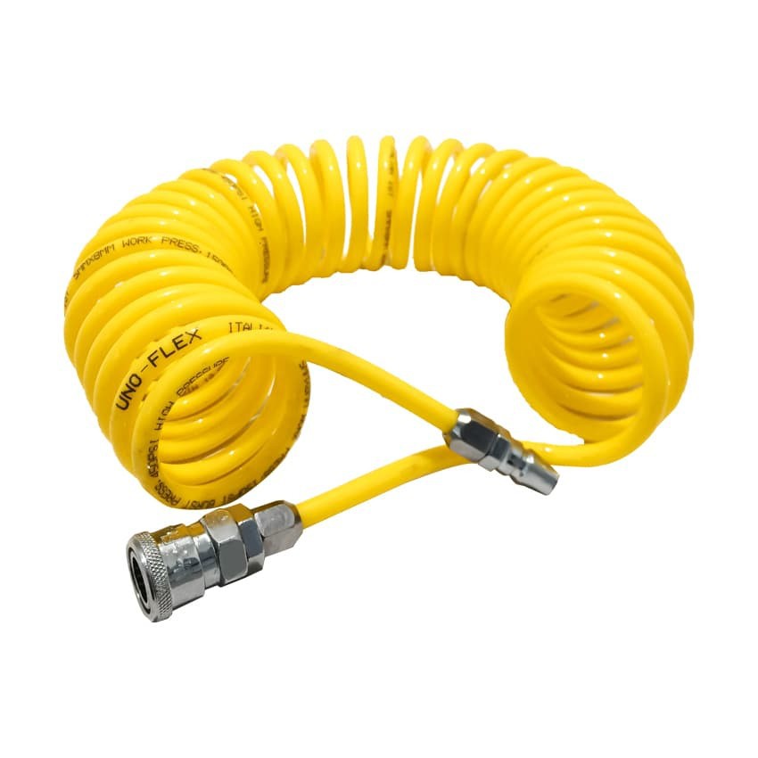 Jual Selang PU Recoil Hose Selang Compressor Sepiral Ukuran Panjang 4,5 ...