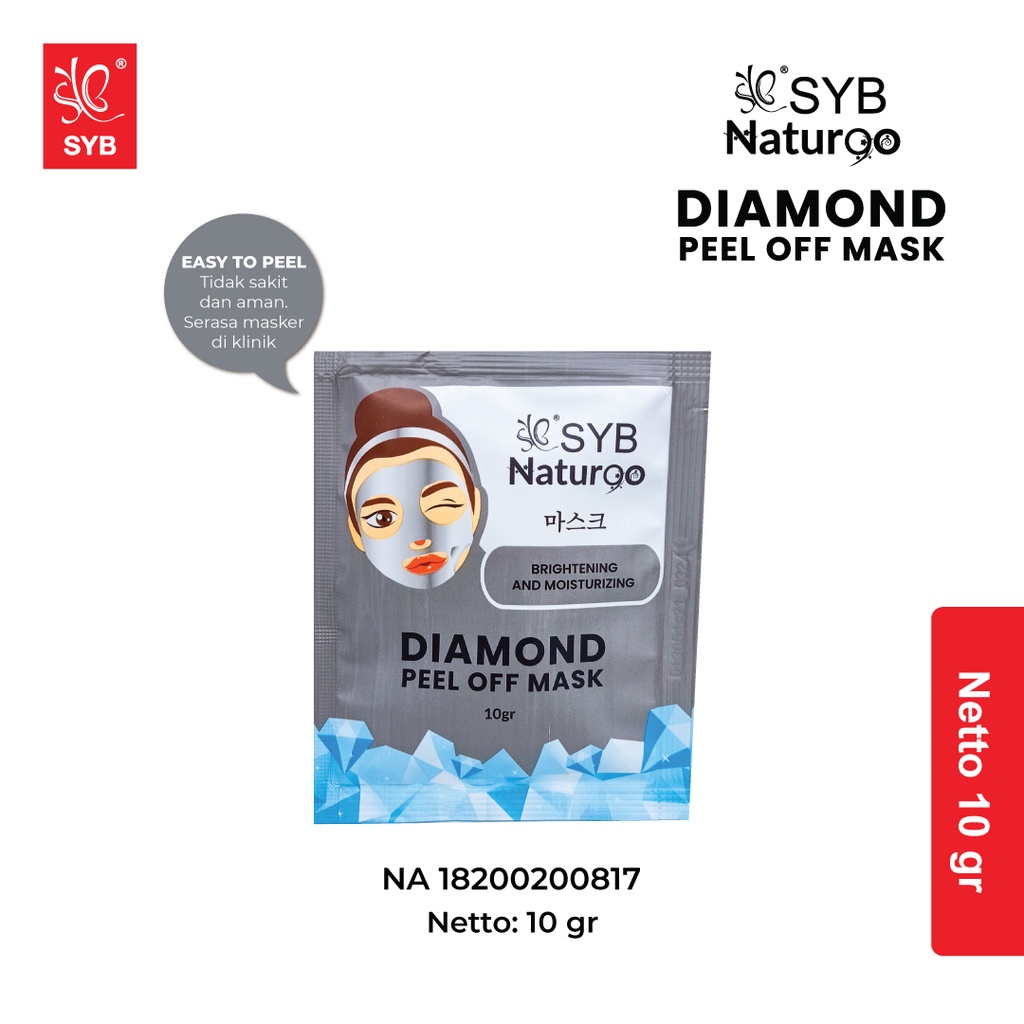 Jual Beauty Pedia SYB Naturgo Peel Off Mask 10g - SYB NATUR90 ...