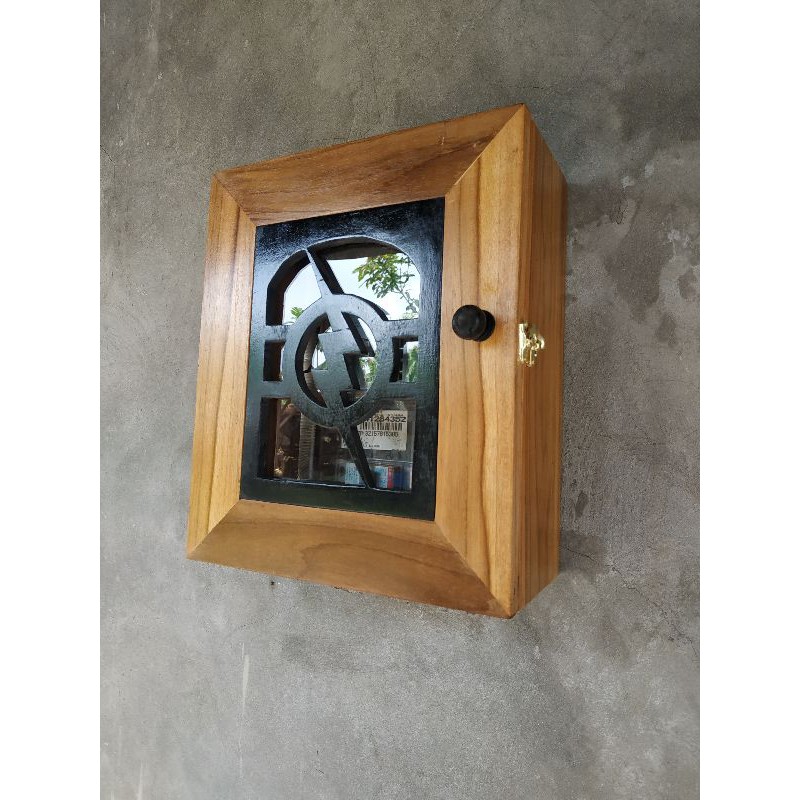 Jual box token listrik kayu jati | Shopee Indonesia