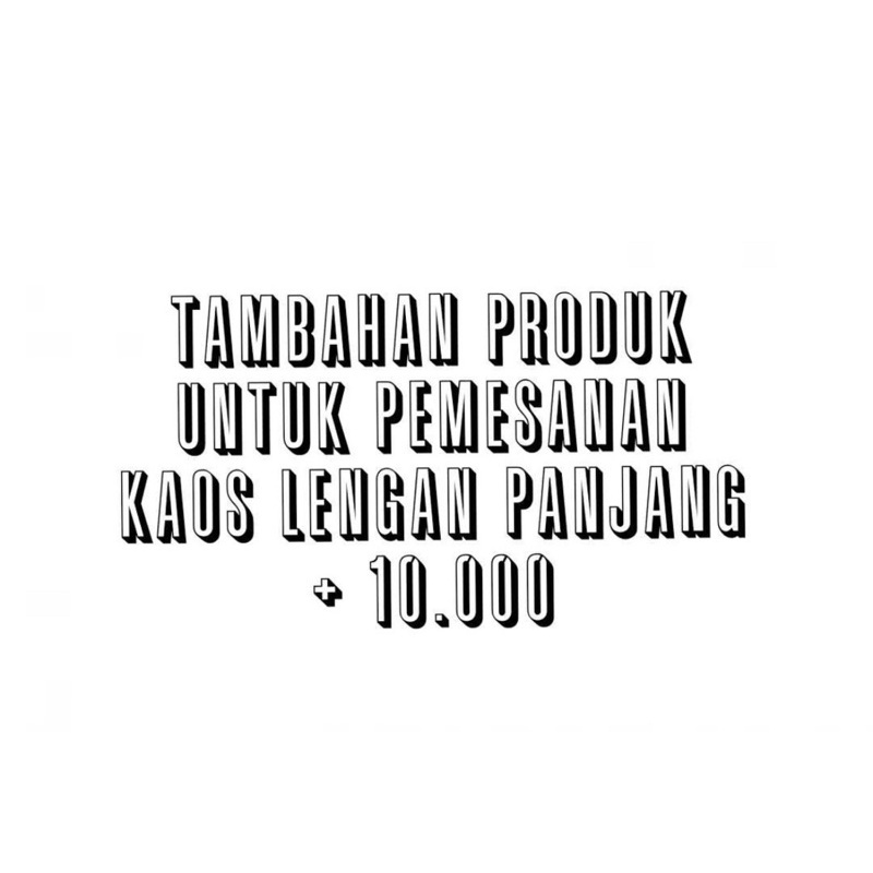 Jual Harga Tambahan Dari Kaos Lengan Pendek Menjadi Kaos LENGAN PANJANG ... Jual Harga Tambahan Dari Kaos Lengan Pendek Menjadi Kaos LENGAN PANJANG ...