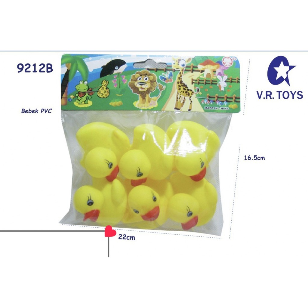 Jual MAINAN BEBEK CIT ISI 6 PCS | Shopee Indonesia