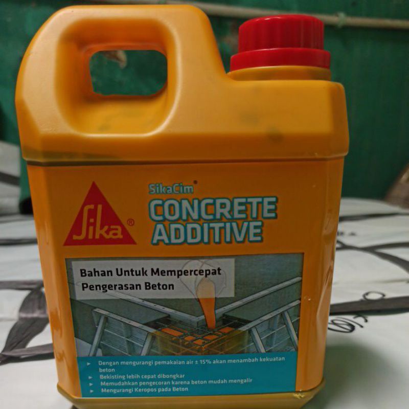 Jual sikacim concrete additive 900ml | Shopee Indonesia