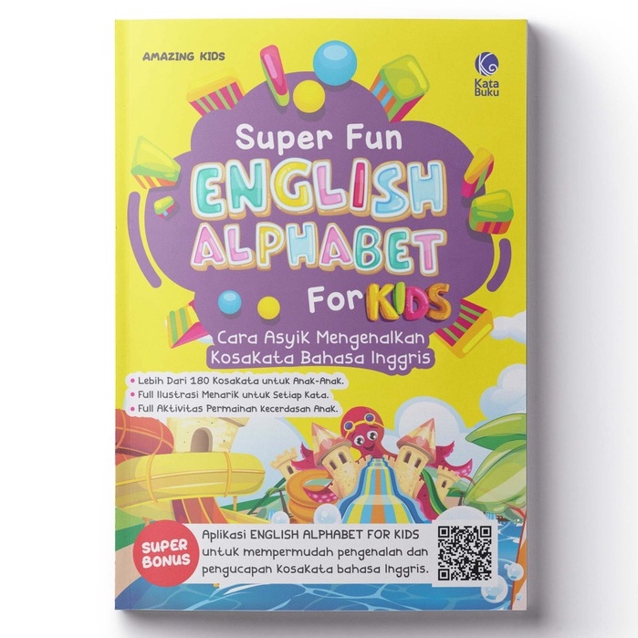 Jual Buku Super Fun English Alphabet For Kids | Shopee Indonesia