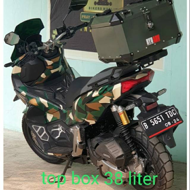 Jual Top box pannier size 38 liter | Shopee Indonesia