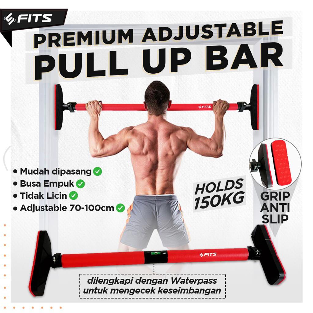 Jual SFIDN FITS Premium Adjustable Door Pull Up Bar | Tiang Pull up ...