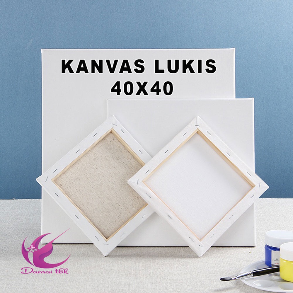 Jual Kanvas Lukis 40 x 40 cm - Marsoto/ Standar Canvas Board 40x40 ...