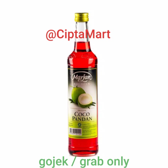 Jual Marjan Sirup Rasa Cocopandan 460ml | Shopee Indonesia