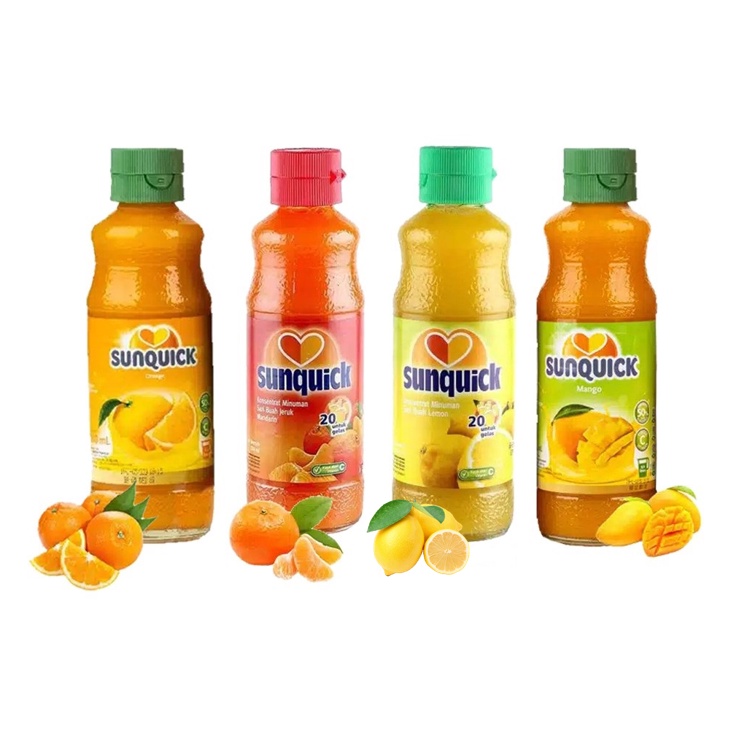 Jual Sunquick 300ml Orange – Mandarin – Lemon – Mango | Shopee Indonesia