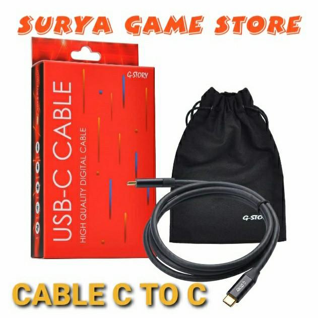 Jual G-STORY USB C TO C CABLE HIGH QUALITY DIGITAL CABLE | Shopee Indonesia