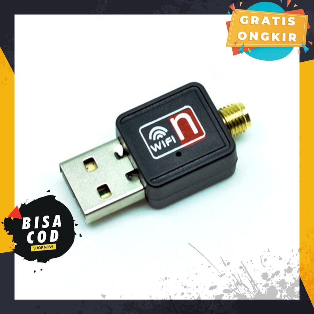 Jual BEST SELLER Dongle Adaptor WiFi Wireless USB Adapter 802.11N ...