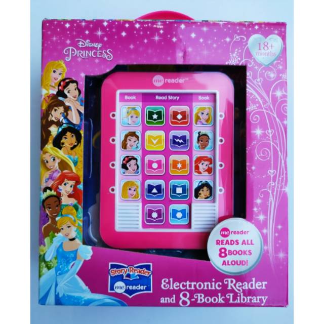 Jual Disney Princesses Me Reader - Electronic Reader and 8-book Library ...