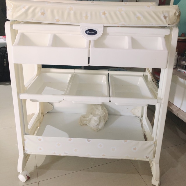 Jual Preloved Pliko changing table (Baby Tafel portable) | Shopee Indonesia