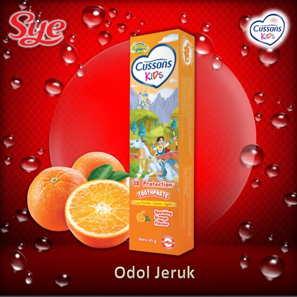 Jual Cussons Kids Tooth Paste 45gr - Pasta Gigi Anak - Cusson - SYE ...