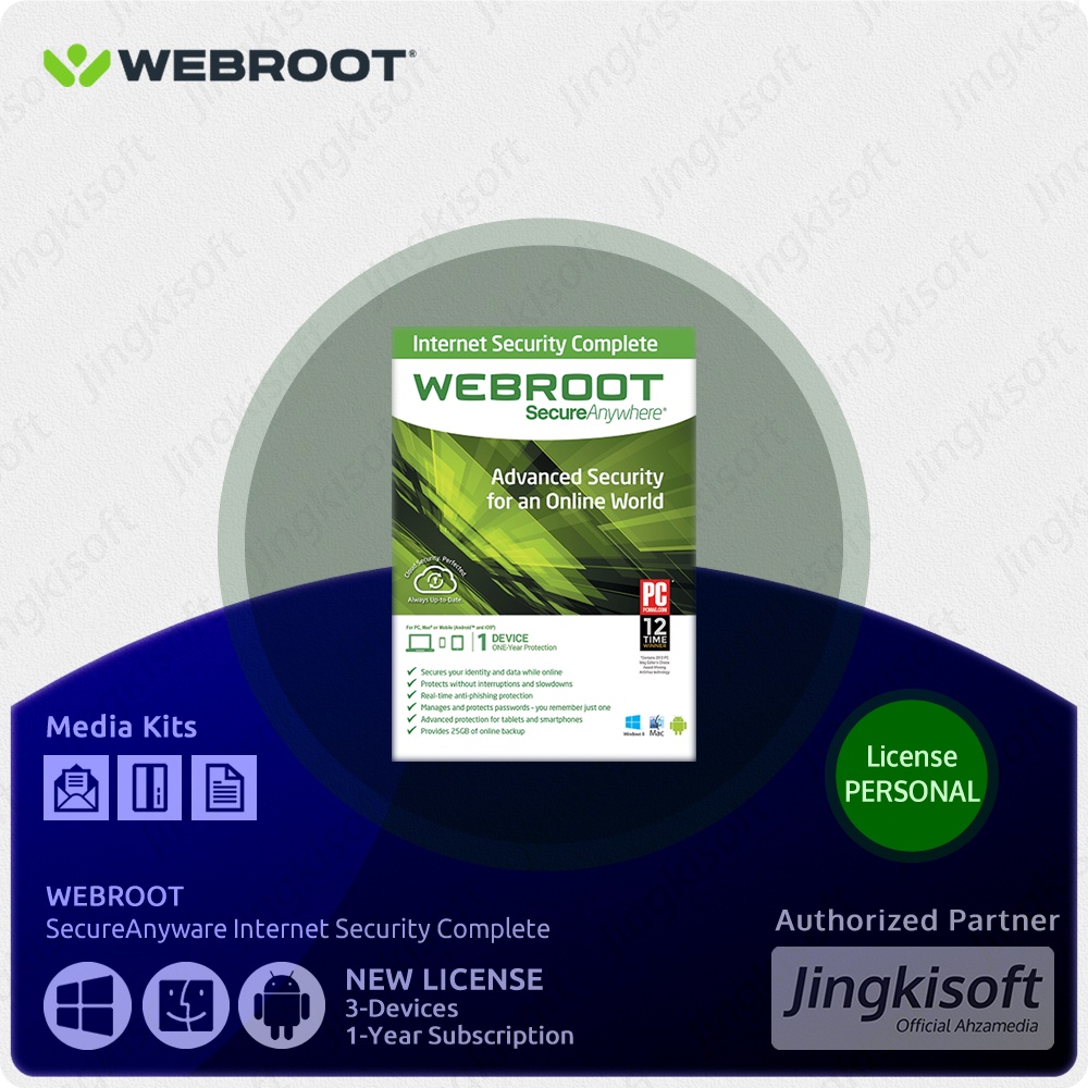 Jual Webroot SecureAnywhere Internet Security Complete, 3-Device 1-Year) | Shopee Indonesia