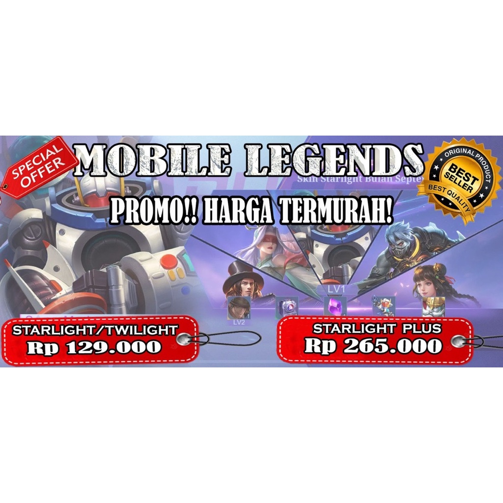 Jual DM MLBB!! PROMO ST4RL19HT #23 | Shopee Indonesia