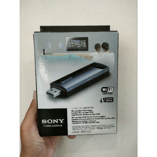 Jual USB DONGLE WIFI SONY ORIGINAL UWA BR-100 | WIRELESS LAN TV BRAVIA SONY | Shopee Indonesia