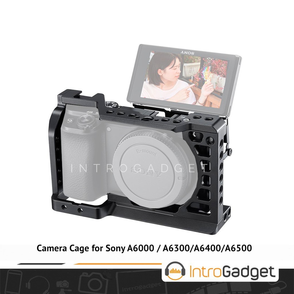 Jual Cage Rig Sony A6000 A6300 A6400 A6500 SmallRig UURig Andoer Plate ...