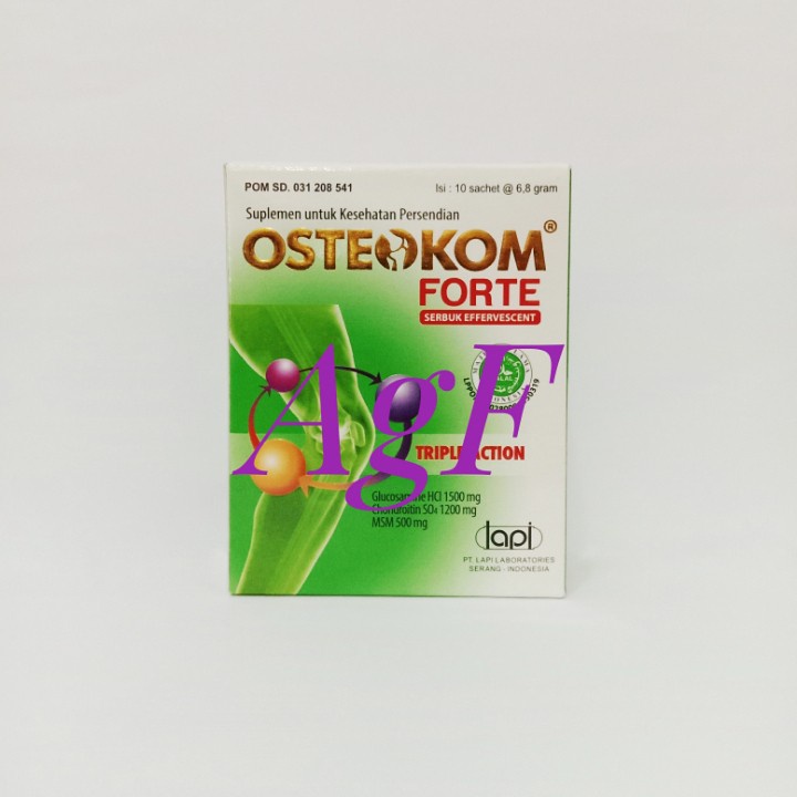 Jual Osteokom Forte Sachet isi 10 (Lapi) | Shopee Indonesia