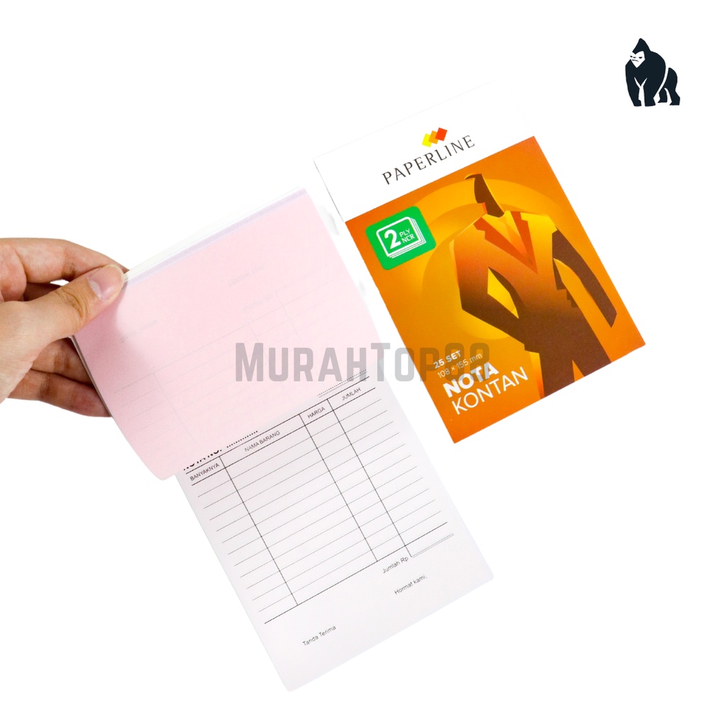 Jual Buku Nota Kontan 2 Ply Paperline / Bon Kecil Rangkap 2 NCR [PER ...