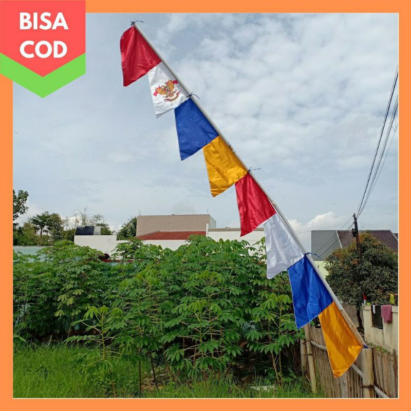 Jual umbul umbul Merah Putih umbul umbul Warna bendera merah putih bendera umbul umbul | Shopee ...