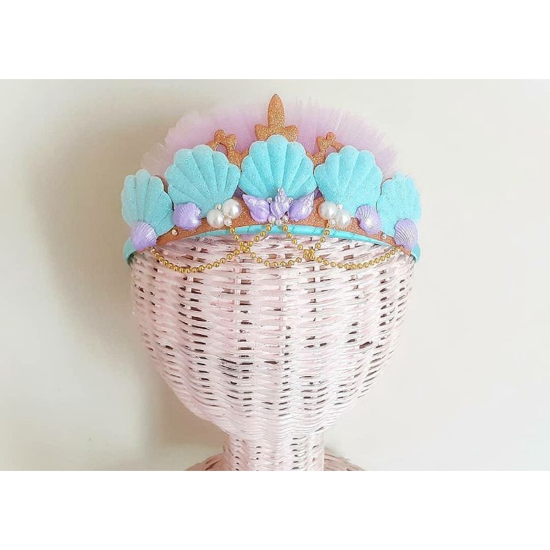 Jual MERMAID crown/ mahkota mermaid | Shopee Indonesia