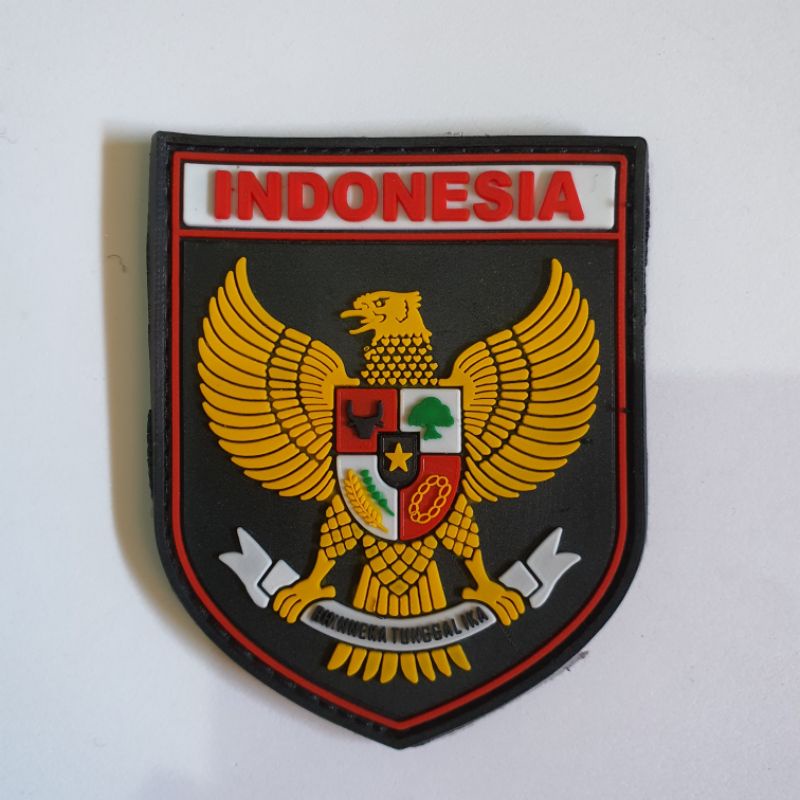 Jual patch rubber logo GARUDA INDONESIA TAMENG - tempelan emblem karet ...