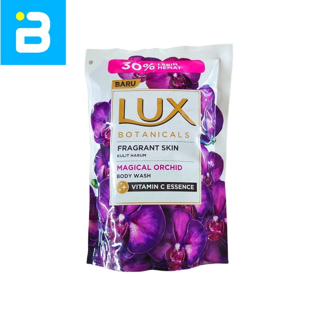Jual Lux Fragrant Skin Magical Orchid Body Wash Pouch 450 ML | Shopee ...