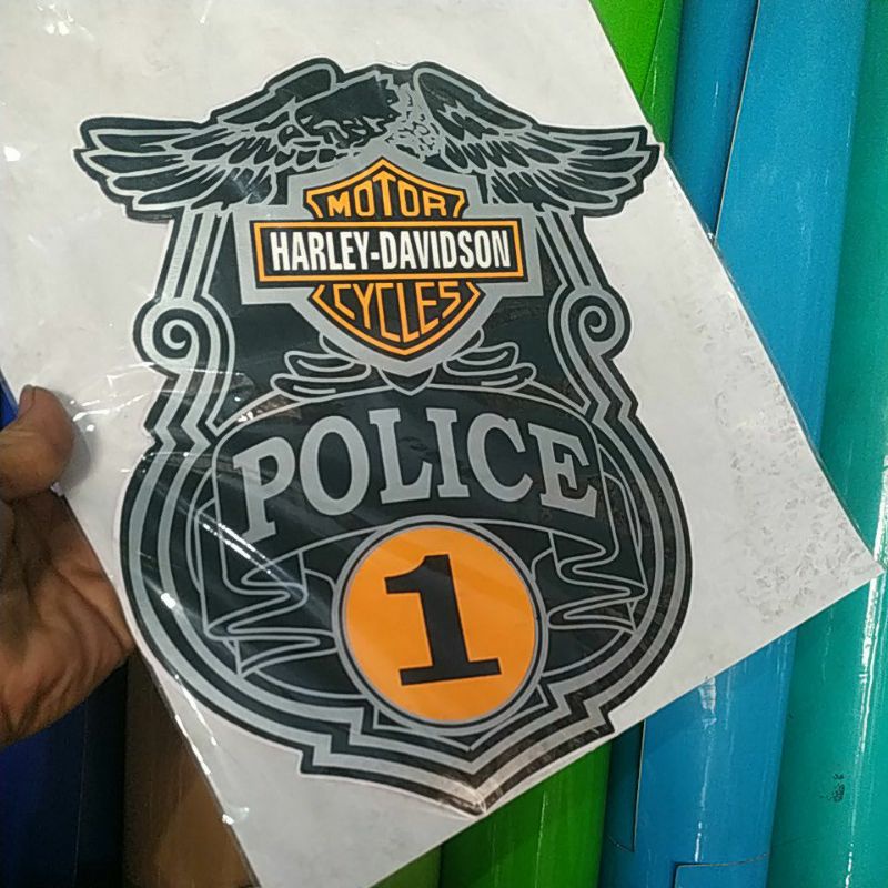 Jual stiker Harley Davidson buat motor/mobil, stiker HD motor cycles ...