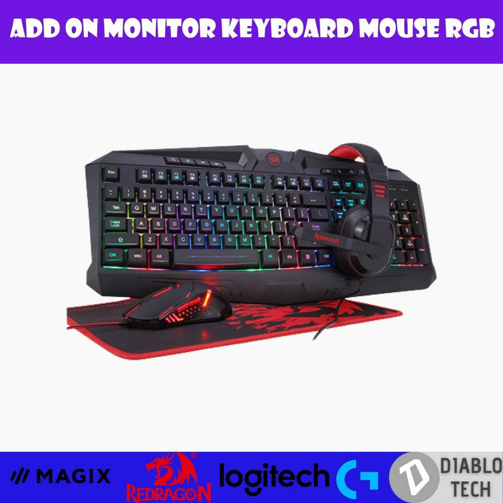 Jual Add On Keyboard Mouse Rgb Shopee Indonesia