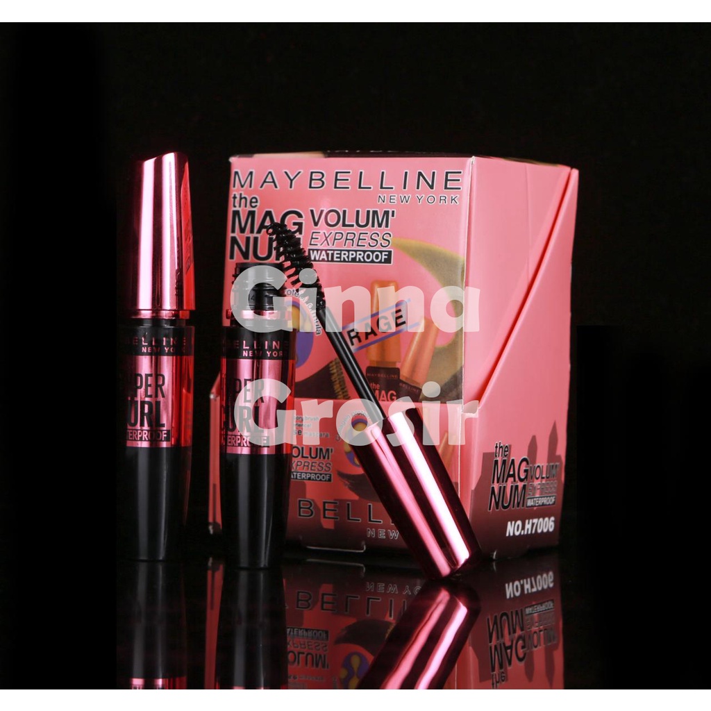 Jual Per 12pc - Mascara Volume Express Hypercurl Rose pink | Shopee Indonesia