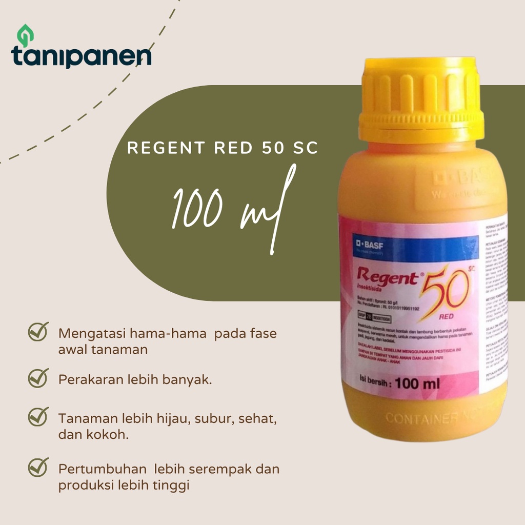 Jual INSEKTISIDA REGENT RED 50 SC (100 ML) | Shopee Indonesia