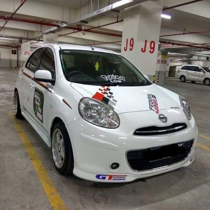 Jual Promo Bodykit Nissan March Nismo Bodikit Body Kit Lentur-Tebal ...