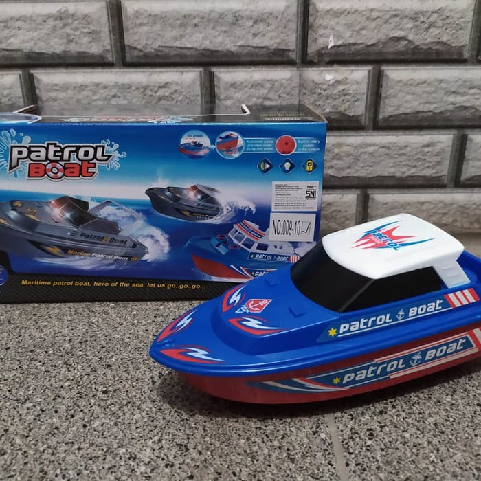 Jual Mainan perahu boat Bump N Go - Mainan perahu speed boat anak ...