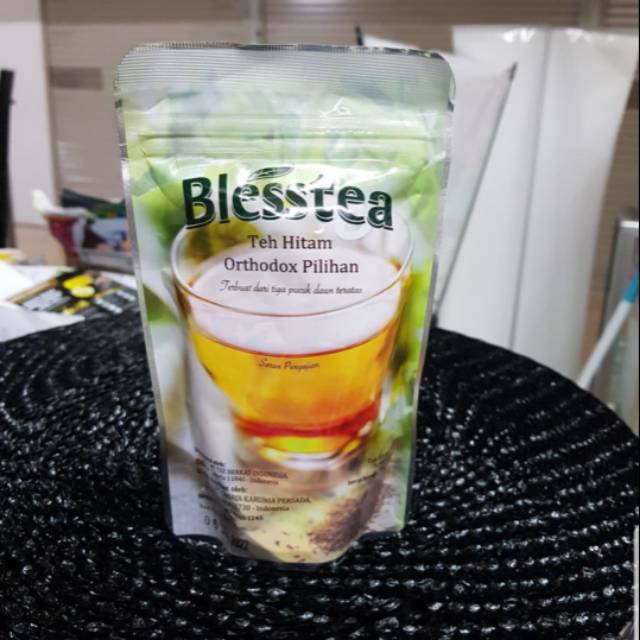 Jual Blesstea teh hitam orthodox pilihan 70g | Shopee Indonesia
