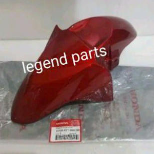 Jual spakbor depan Honda beat karbu lama baut samping merah maron ...