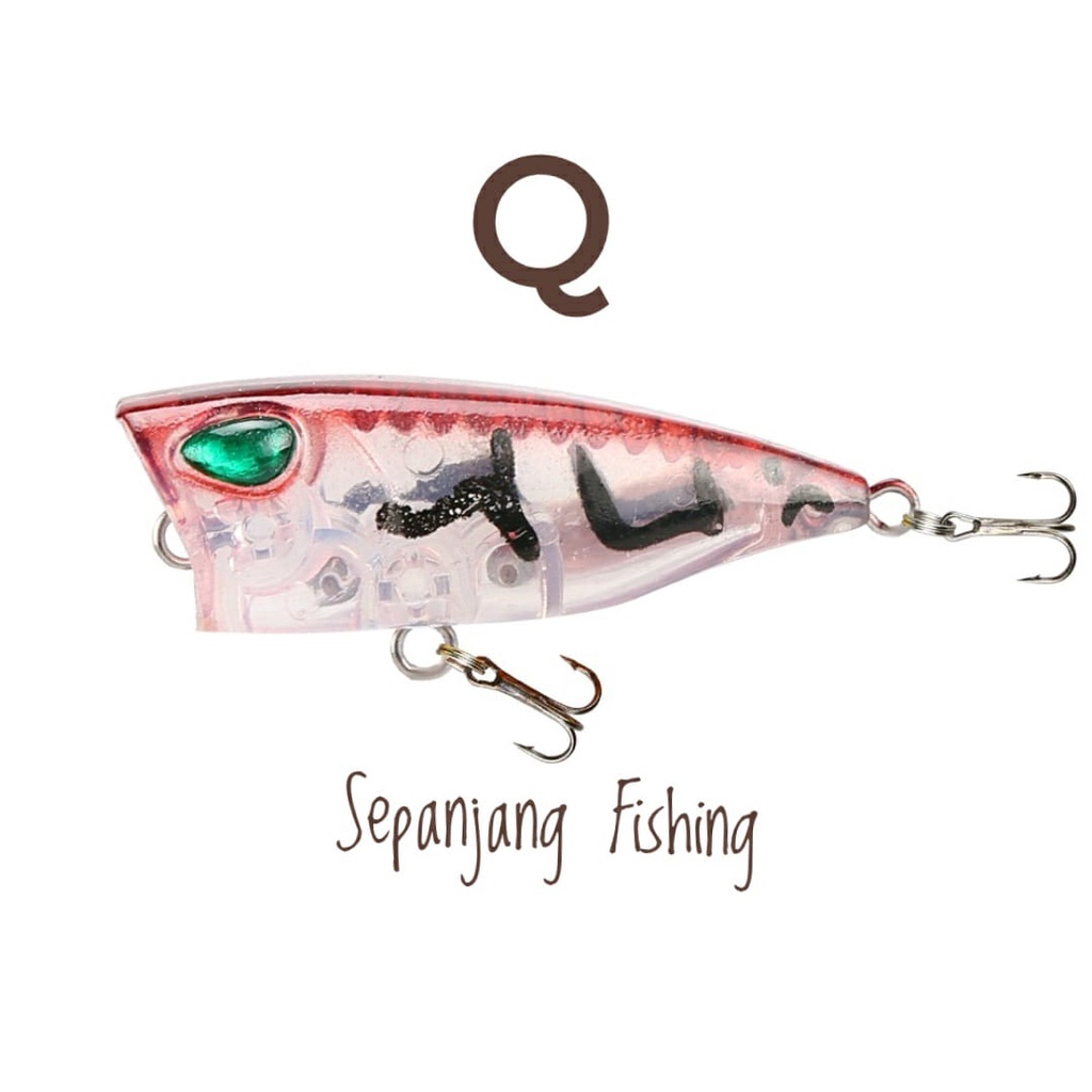 Jual Mini popper UL ~ 4 cm / 3,3 gram ~ mikro popper mini ~ target ...