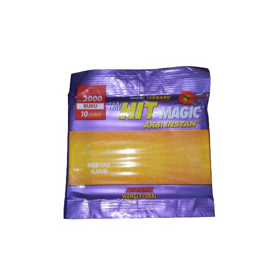 Jual SS HIT Magic 10S 10 lembar 4+2s 4 HGR Anti Nyamuk Expert 1Mv Aksi ...