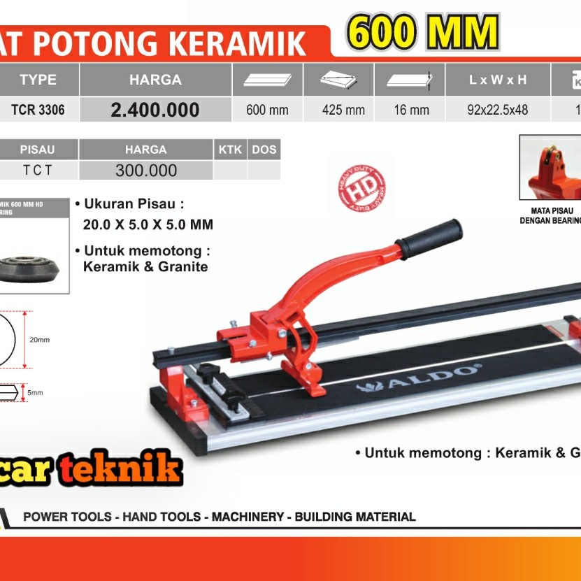 Jual ALAT POTONG KERAMIK / TILE CUTTER 60CM | Shopee Indonesia