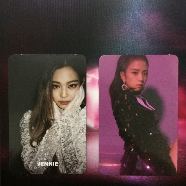 Jual BLACKPINK SQUARE UP Photocard Jennie Jisoo | Shopee Indonesia