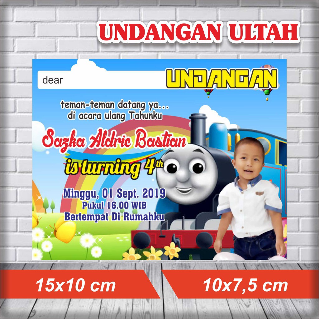 Jual Undangan Unik / Undangan Cantik / Undangan Ultah / Undangan Ulang ...
