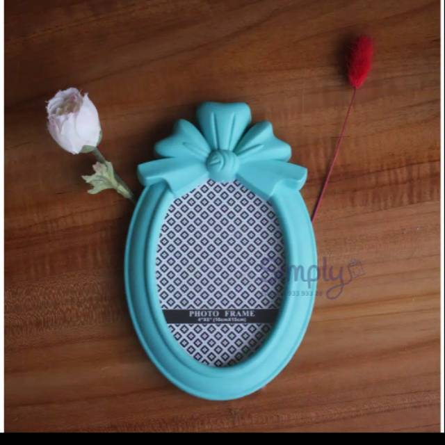 Jual Frame Foto Warna Biru / Bingkai Foto Unik - Toska - BJ00002 ...