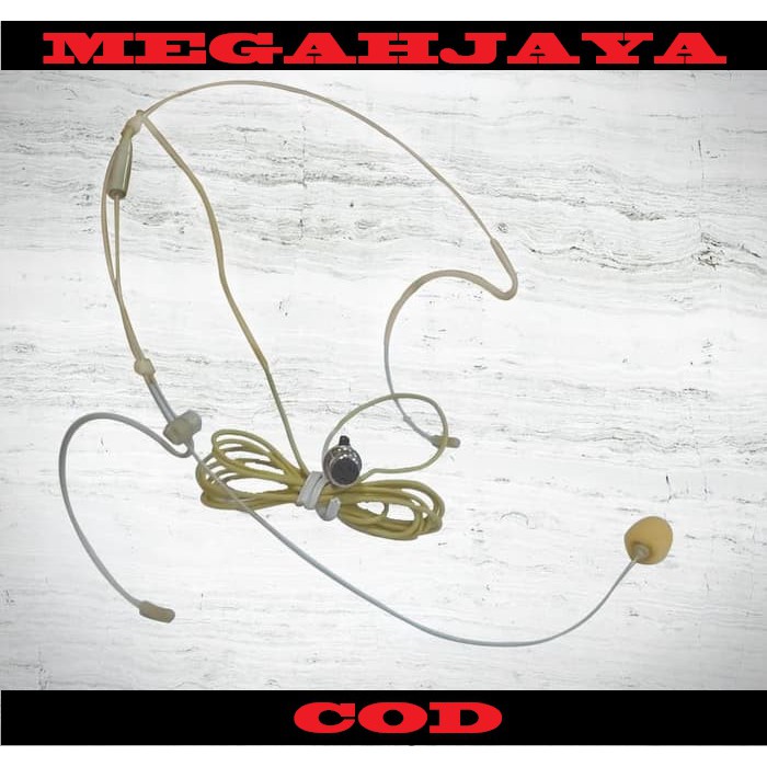 Jual MIC HEADSET LIDI K3 Kaki 3 Pin / XLR 3 Pin Cocok untuk Shure MIK ...