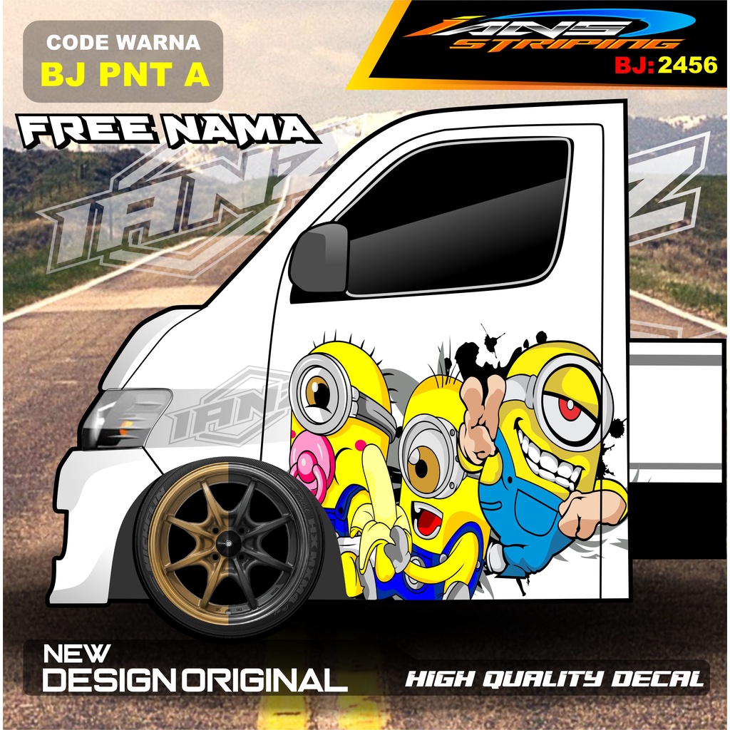 Jual DECAL STICKER PINTU PICK UP GRANMAX / DECAL STIKER PINTU MOBIL ...